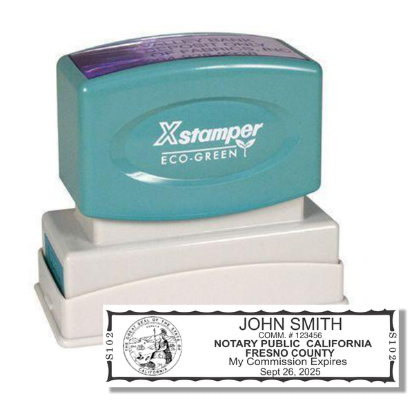 N14 California Notary Stamp – Xstamper Online
