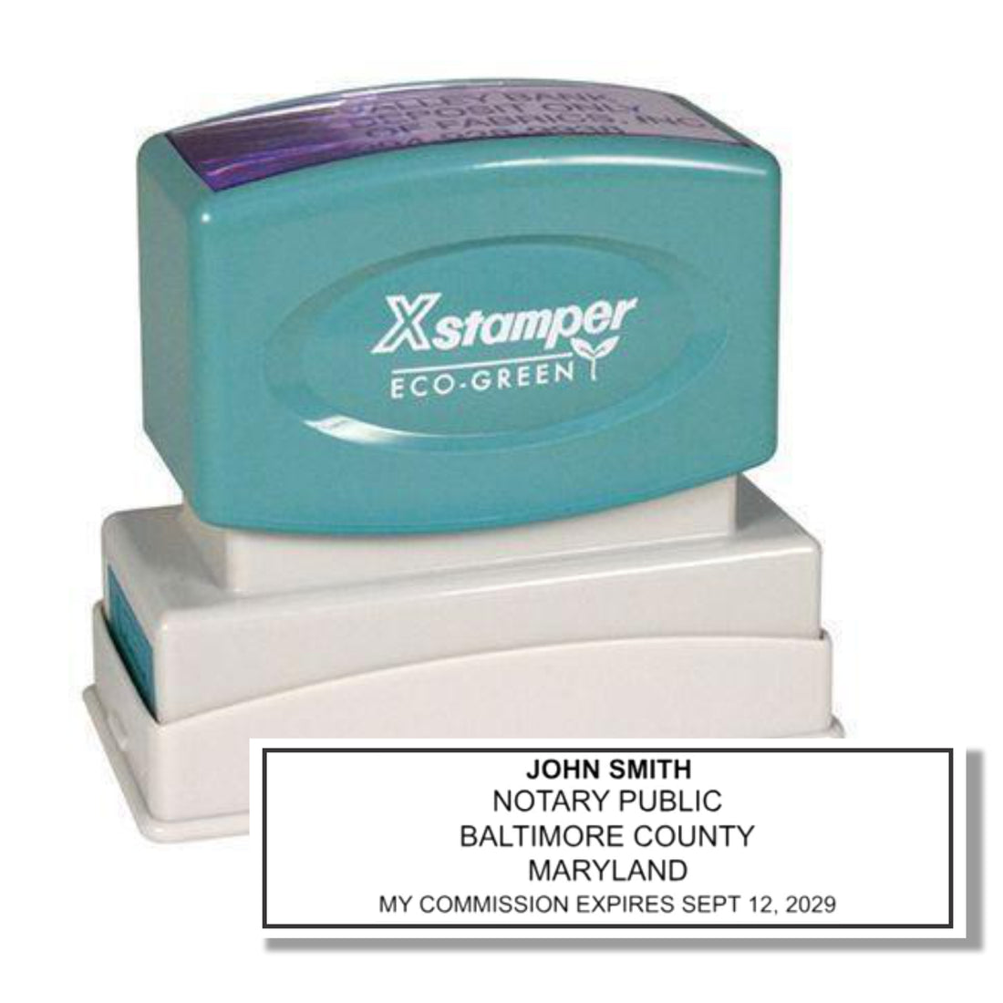 N14 Maryland Notary Stamp – Xstamper Online