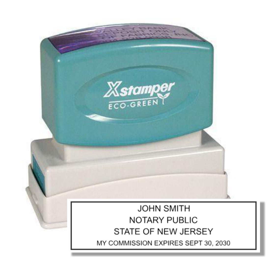 N14 New Jersey Notary Stamp – Xstamper Online
